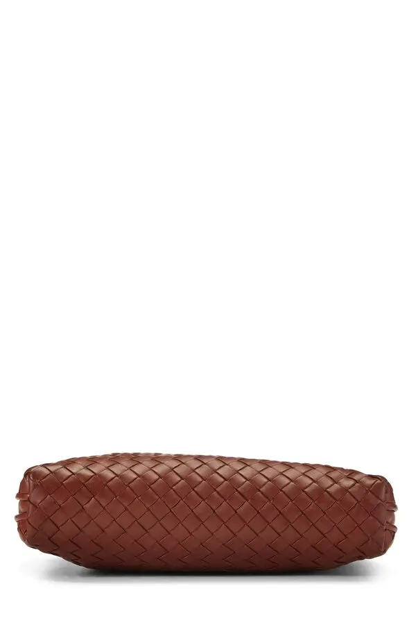 Bottega Veneta Intrecciato Leather Nodini Crossbody - Brown