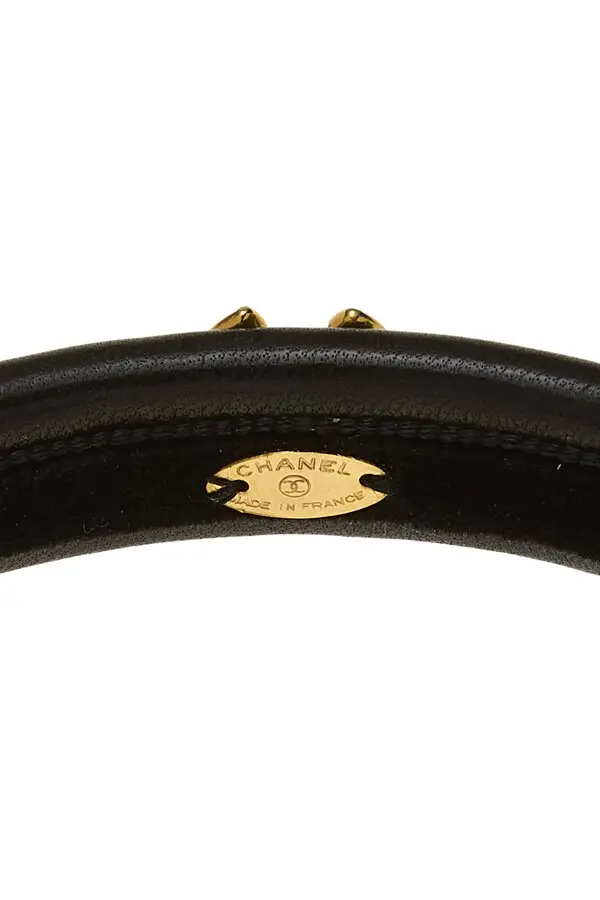 Chanel Leather Headband