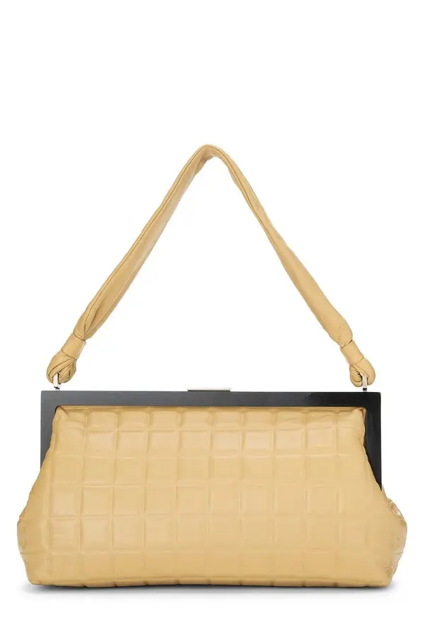 Chanel Lambskin Chocolate Bar Frame Bag