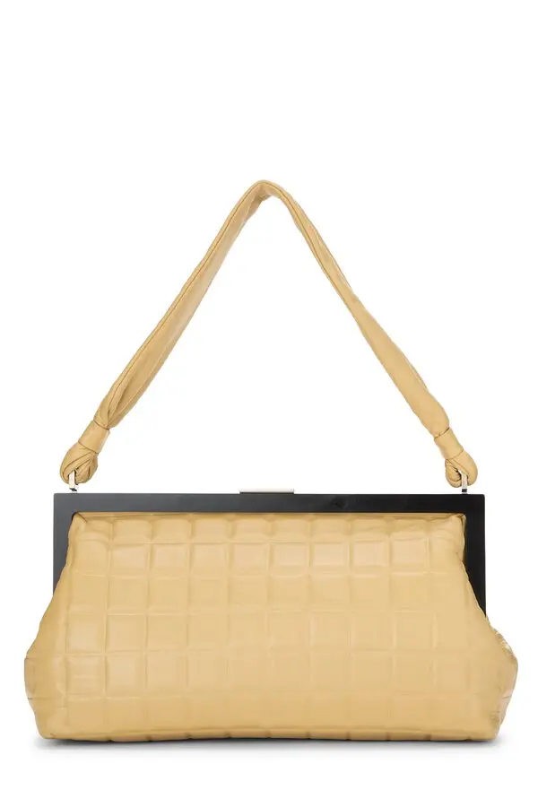 Chanel Lambskin Chocolate Bar Frame Bag