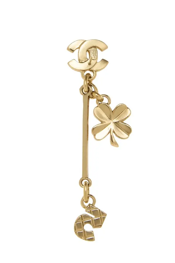Chanel No.5 Dangle Earrings