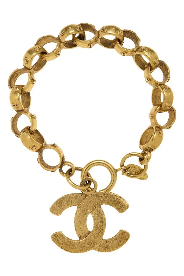 Chanel Cc Bracelet - Gold