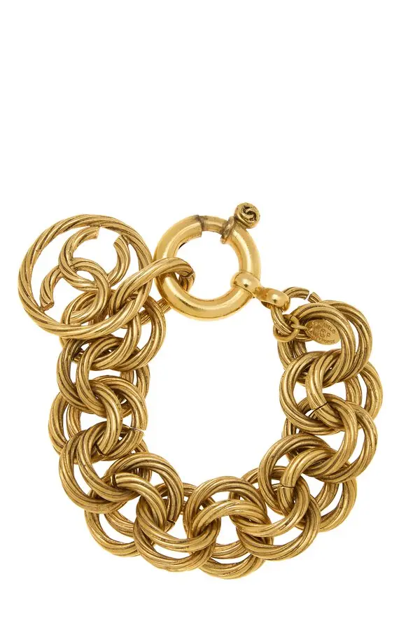 Chanel Cc Chain Bracelet - Gold