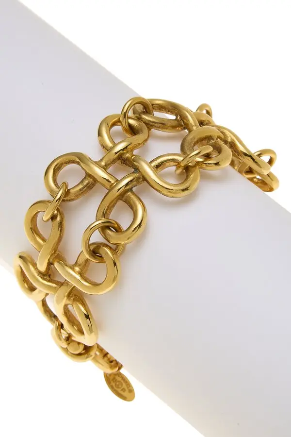 Chanel Cc Chain Bracelet - Gold