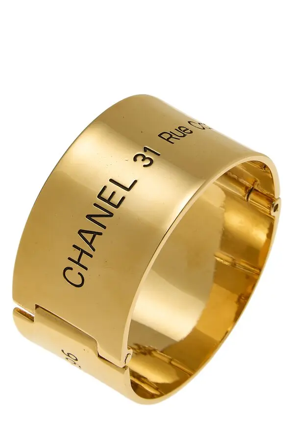 Chanel Cambon Cuff - Gold