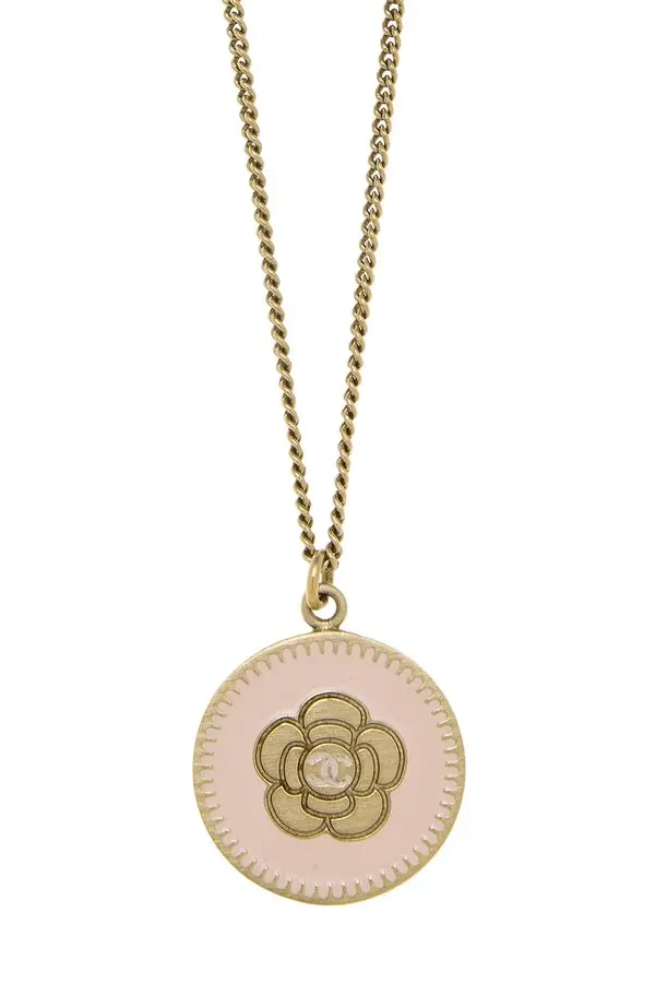 Chanel Camellia Pendant Necklace