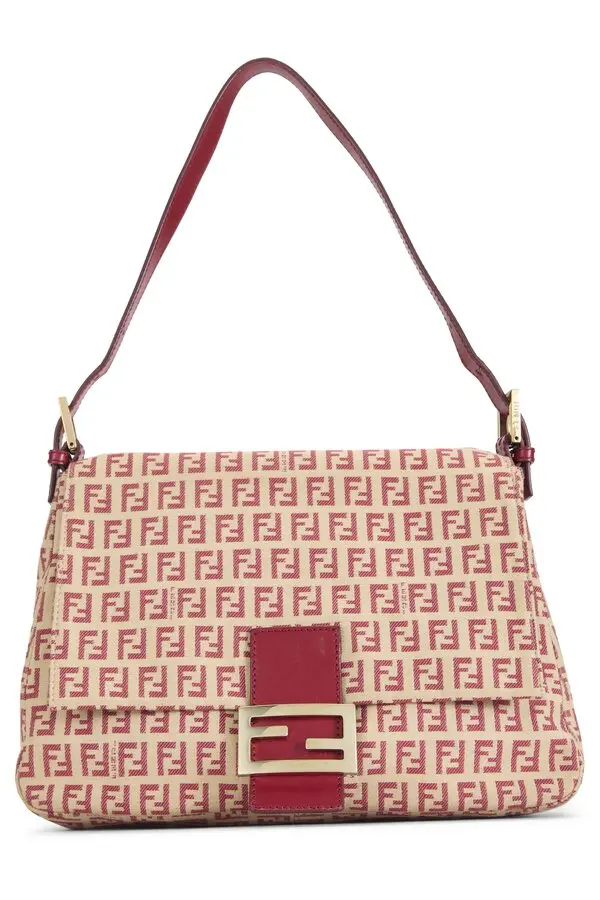 Fendi Zucchino Mama Bag - Red