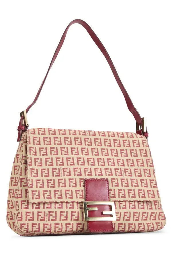 Fendi Zucchino Mama Bag - Red