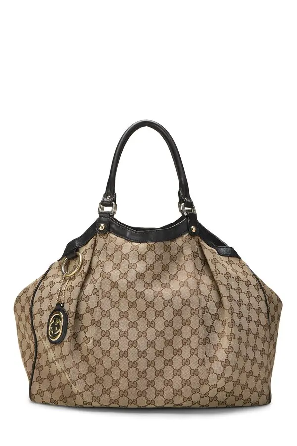 Gucci Original Gg Sukey Tote - Black