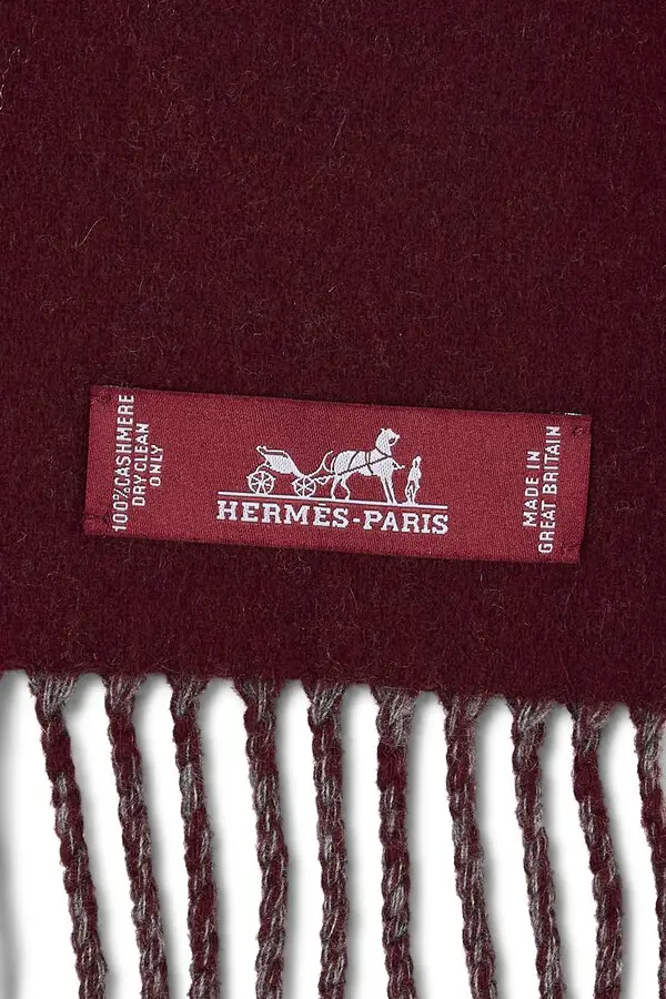 Hermès Multicolor Cashmere Scarf - Multi
