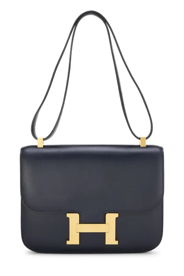 Hermès Constance 23 Shoulder Bag - Blue Marine