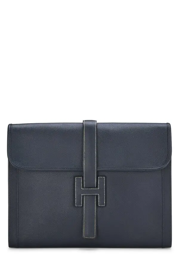 Hermès Zanzibar Courchevel Jige - Navy