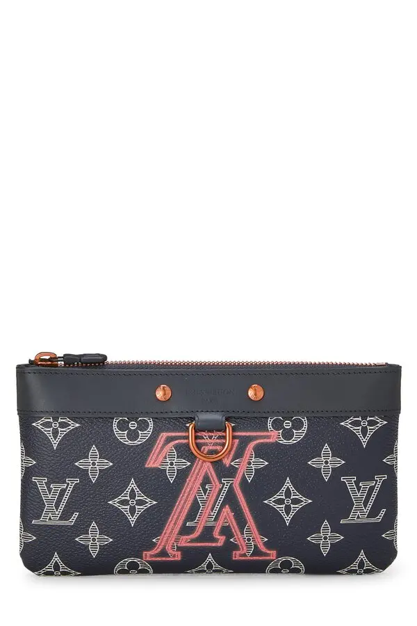 LOUIS VUITTON Monogram Upside Down Pochette Apollo