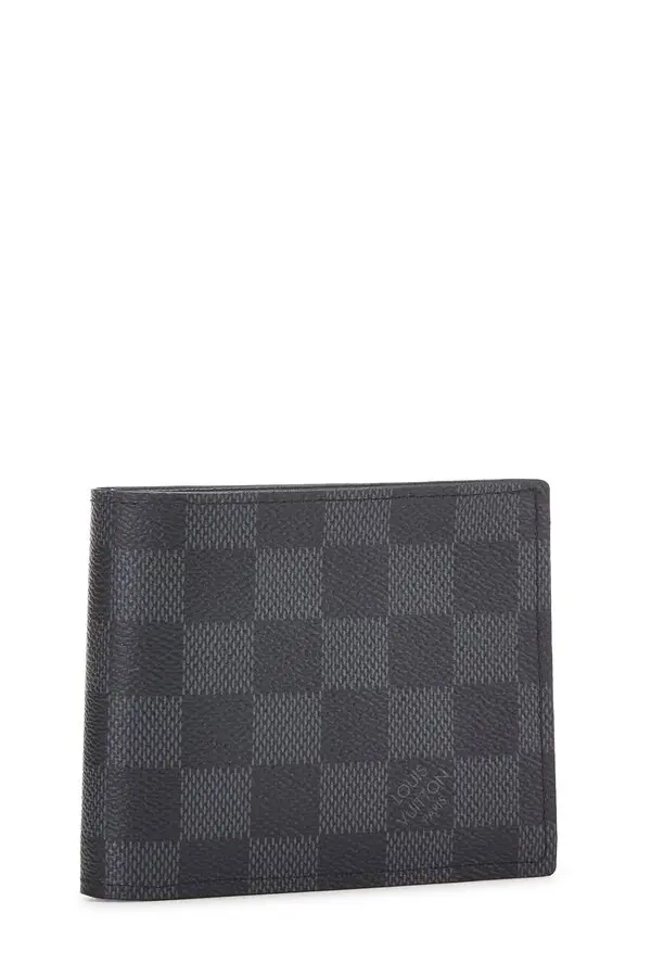 LOUIS VUITTON Damier Graphite Canvas Marco Nm - Black