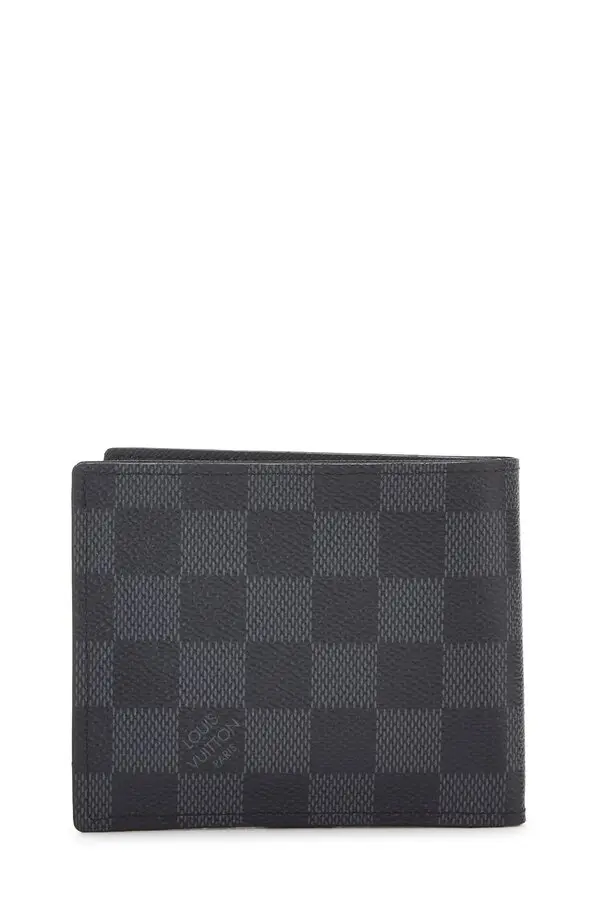 LOUIS VUITTON Damier Graphite Canvas Marco Nm - Black