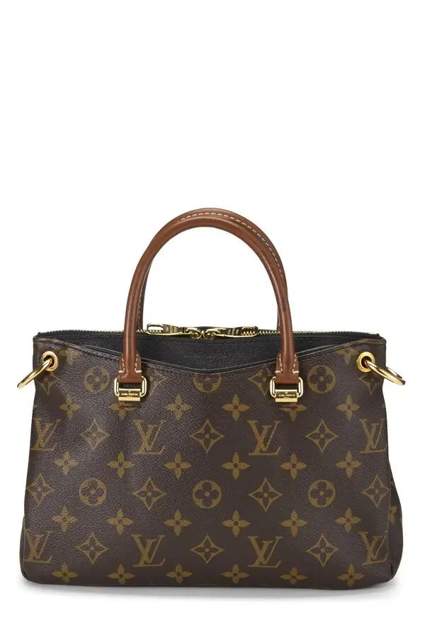LOUIS VUITTON Monogram Canvas Pallas - Black
