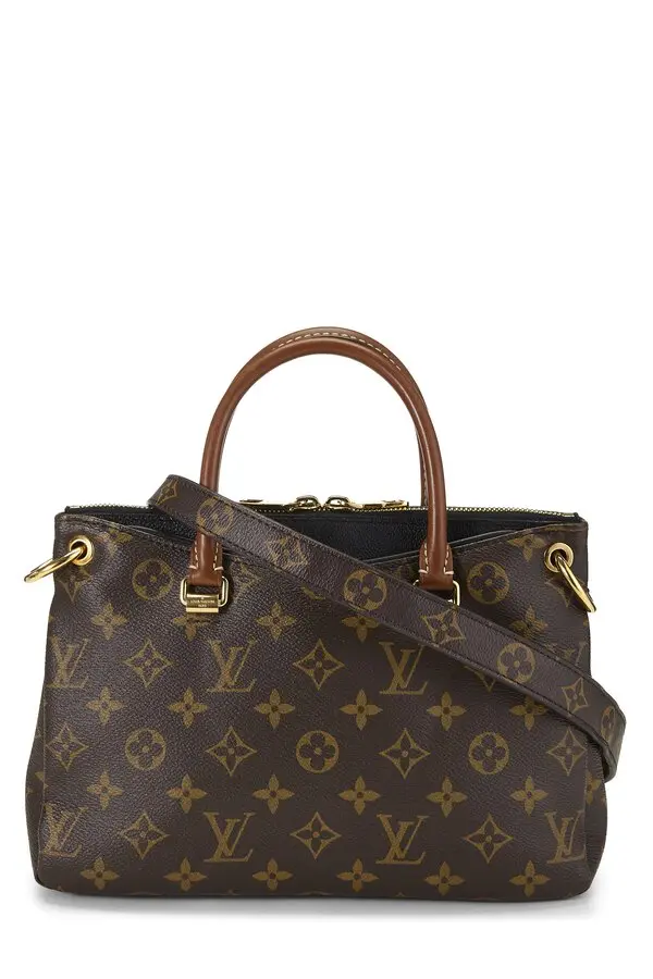 LOUIS VUITTON Monogram Canvas Pallas - Black