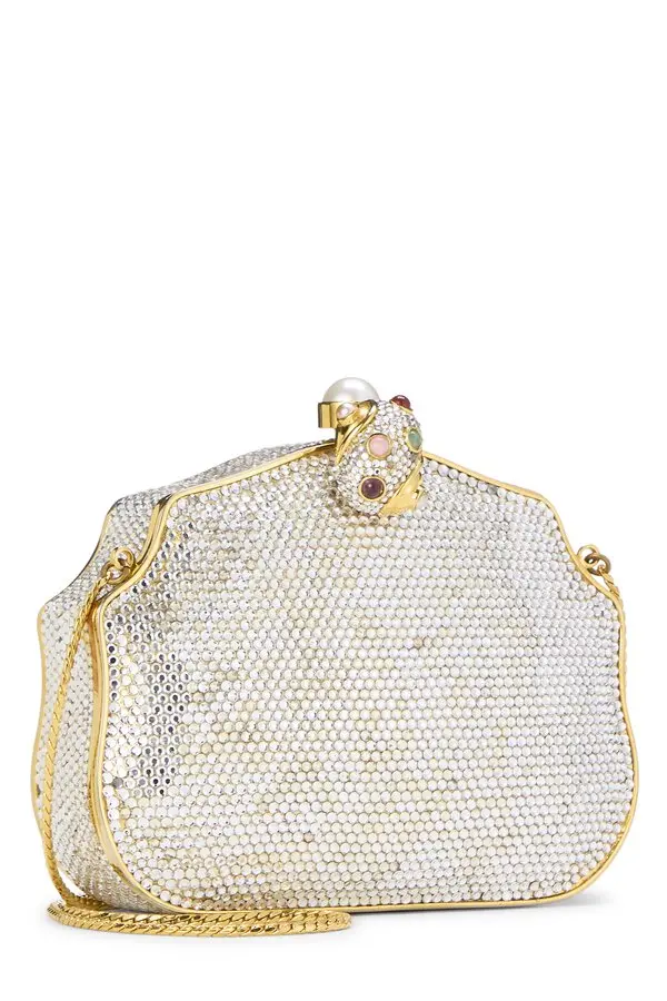 Judith Leiber Crystal Embellished Minaudière