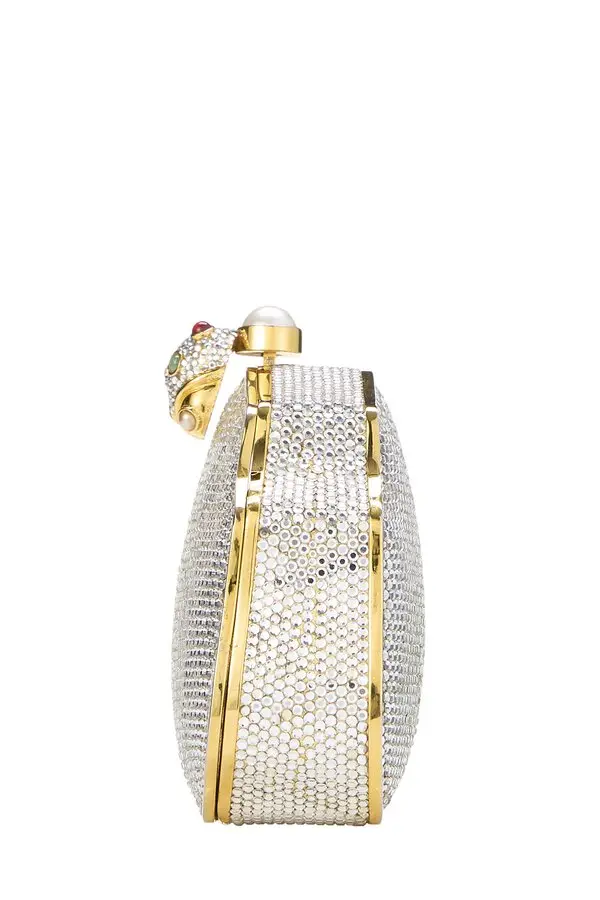 Judith Leiber Crystal Embellished Minaudière