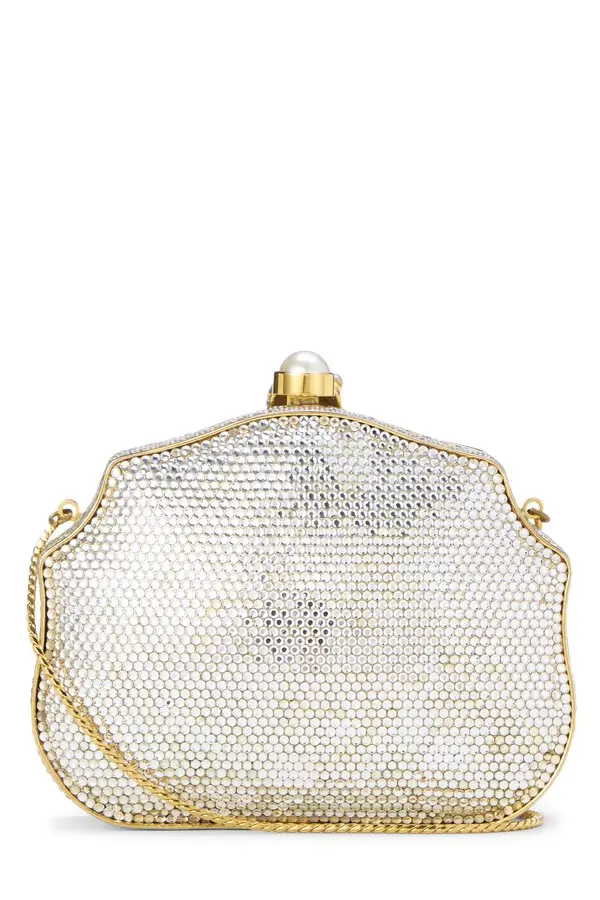 Judith Leiber Crystal Embellished Minaudière