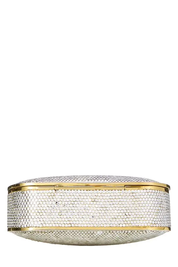Judith Leiber Crystal Embellished Minaudière