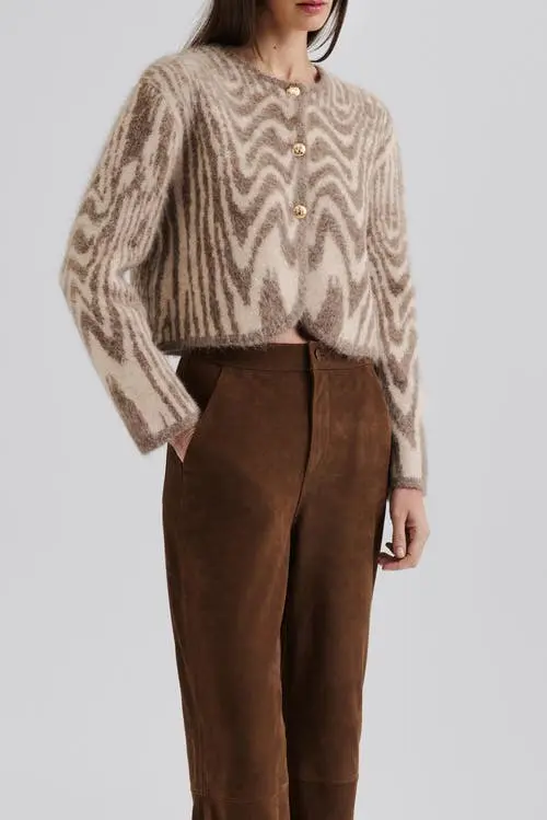 MALINA Aislinn Alpaca Blend Cardigan