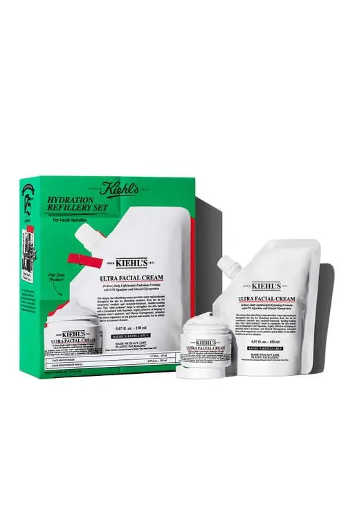 KIEHL'S SINCE 1851 Hydration Refillery Set $111 Value - No Color