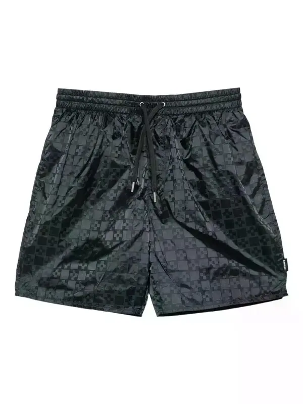 Sandro Patterned Swim Shorts - Grey