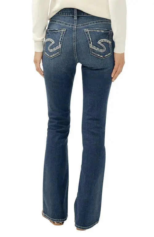 SILVER JEANS CO. Avery High Waist Slim Bootcut Jeans - Berkeley
