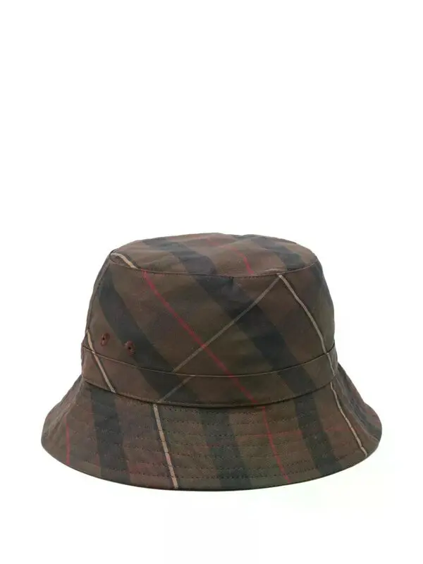 A.p.c. Plaid Pattern Bucket Hat
