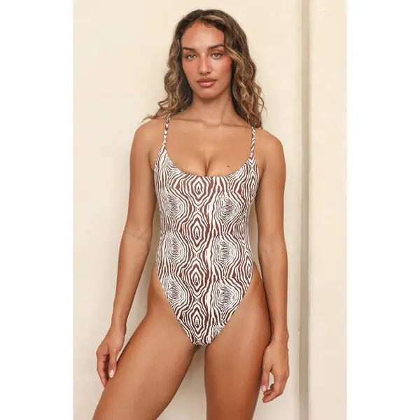 DIPPIN DAISY'S One-piece Swimsuit - Safari