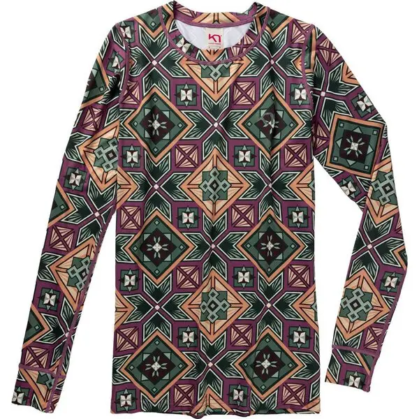 Kari Traa Fryd Long-sleeve Baselayer - Plum