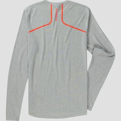 BJORN DAEHLIE Training Wool Mix Long-sleeve Top - Quiet Grey