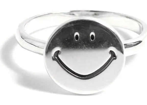 Needles Smile Ring - Silver