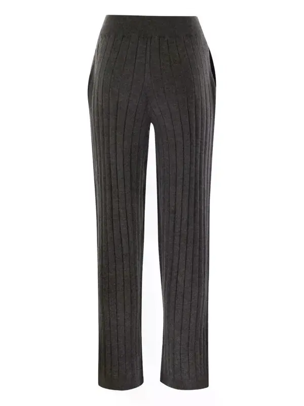 Brunello Cucinelli Ribbed Knit Trousers