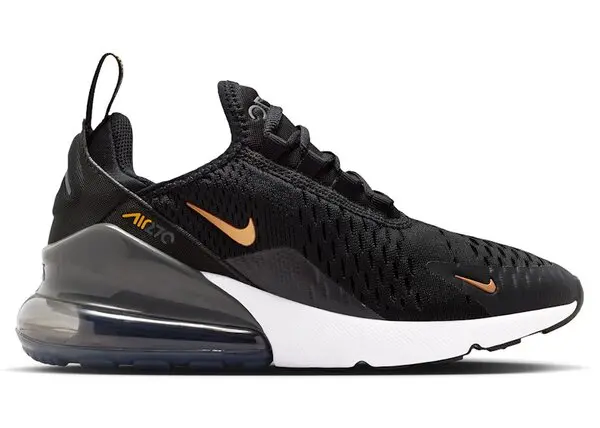 Nike Air Max 270 Sneakers - Black/laser Orange/iron Grey