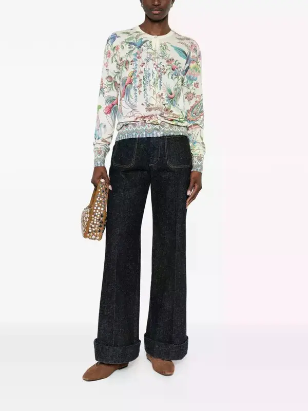 Etro Floral-patterned Cardigan