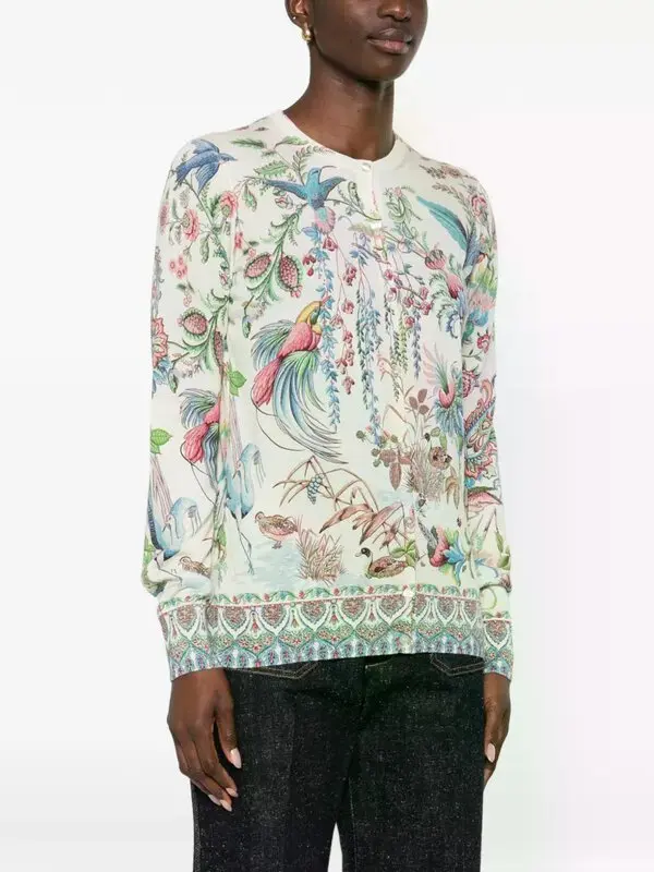 Etro Floral-patterned Cardigan