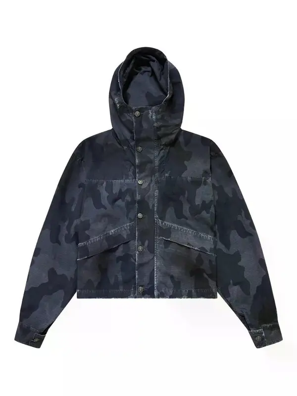 424 Cropped Camouflage Parka