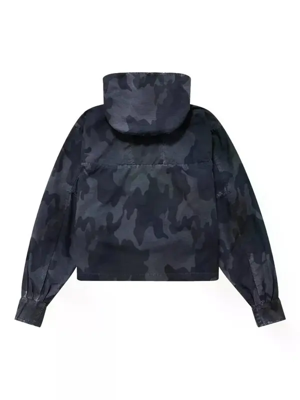 424 Cropped Camouflage Parka