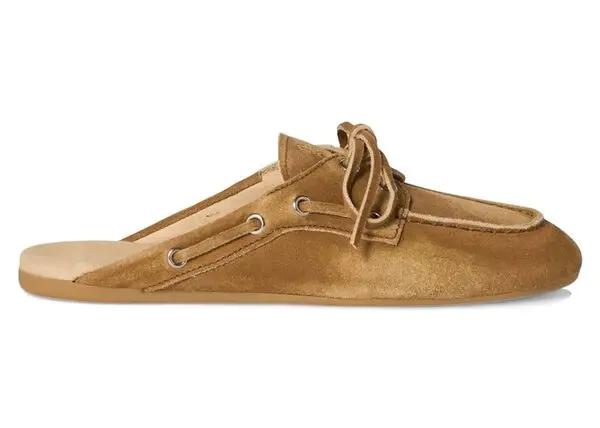 Miu Miu Faded Suede Mules - Cinnamon