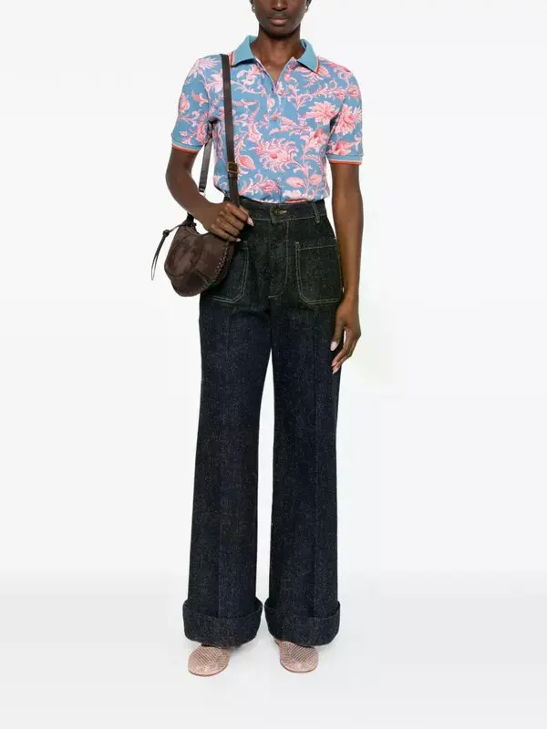 Etro Floral Polo