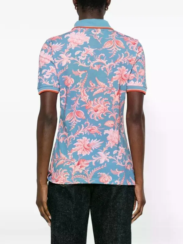 Etro Floral Polo