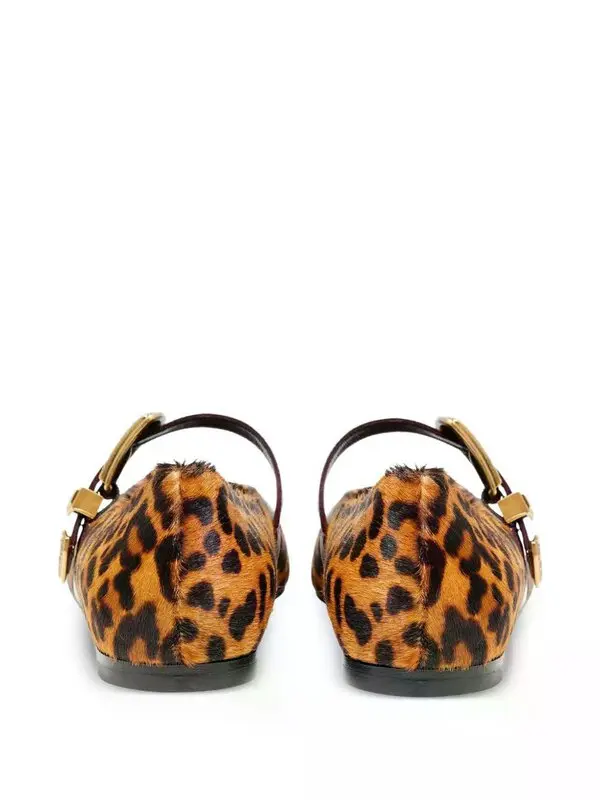 Roberto Festa Dalma Leopard-print Ballet Flats