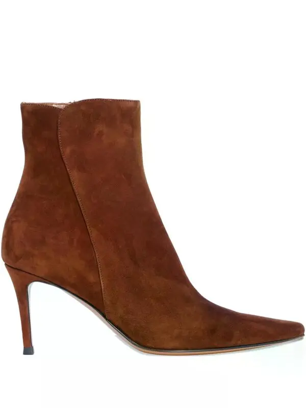 Roberto Festa Saki Pointed Toe Boots - Brown