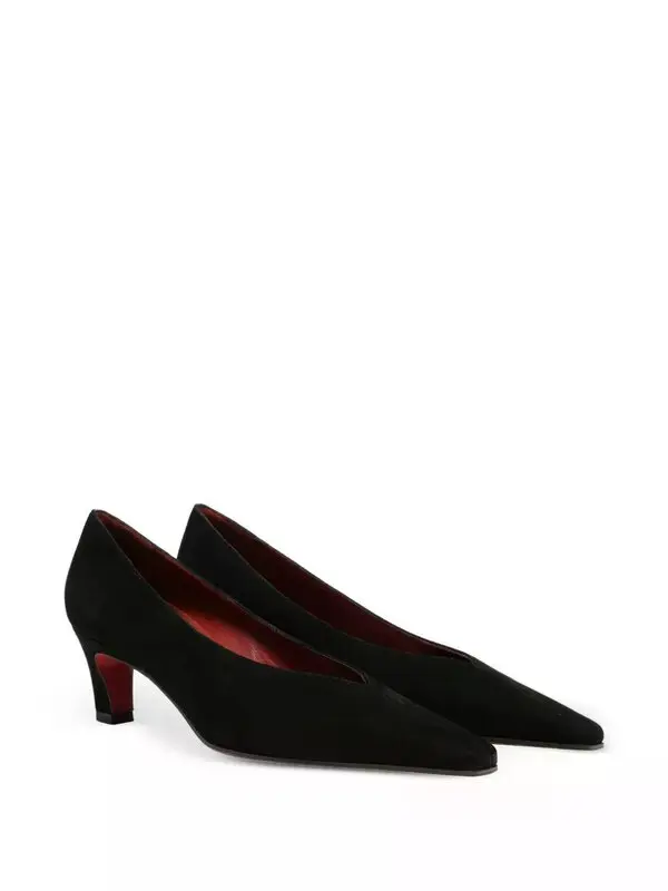 Roberto Festa Falira Suede Pumps - Black