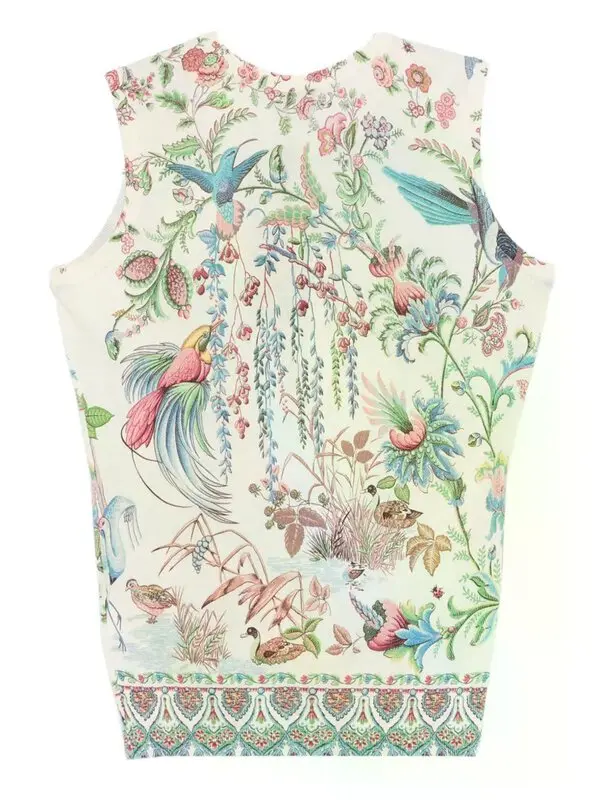 Etro Floral Print Top