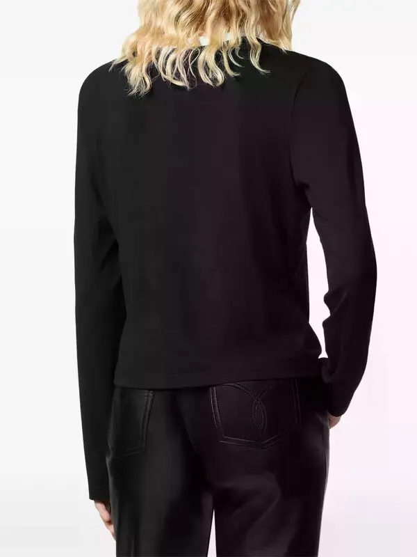 Versace Logo Detail Long-sleeve T-shirt