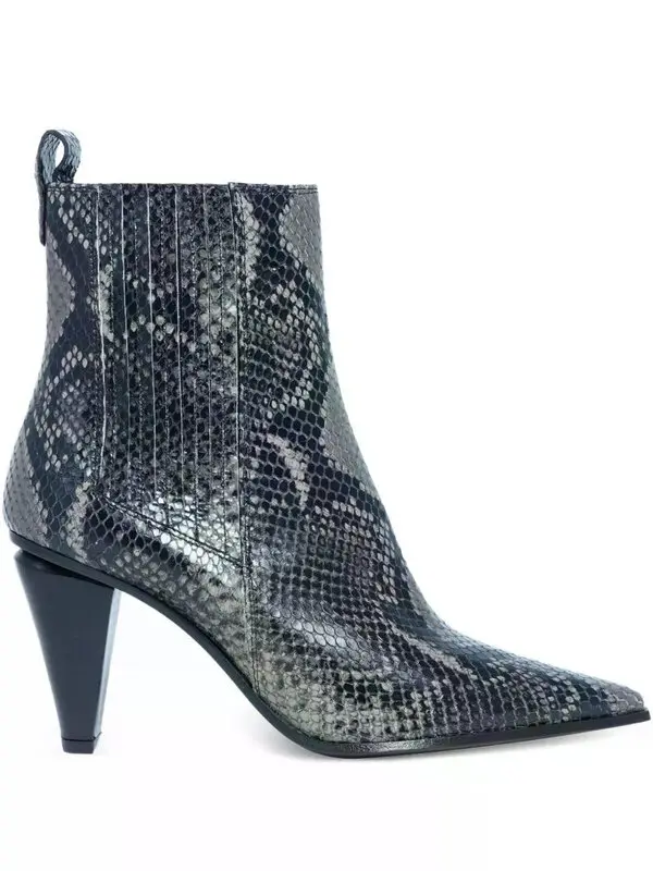 Roberto Festa Python-print Ankle Boots