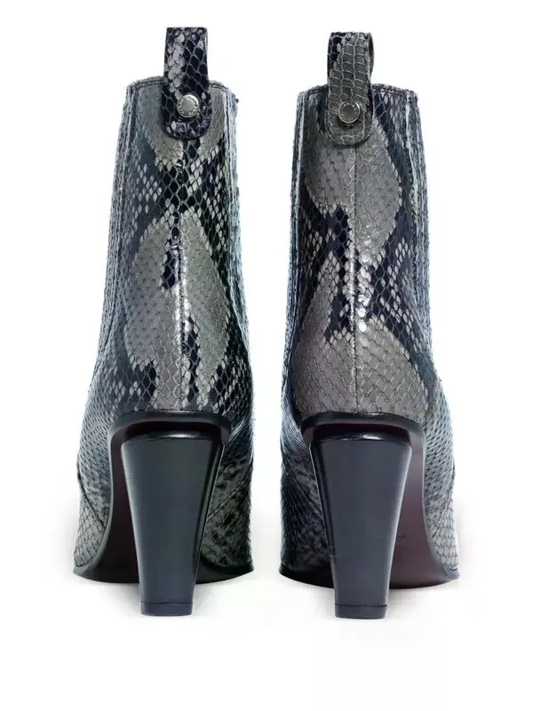 Roberto Festa Python-print Ankle Boots
